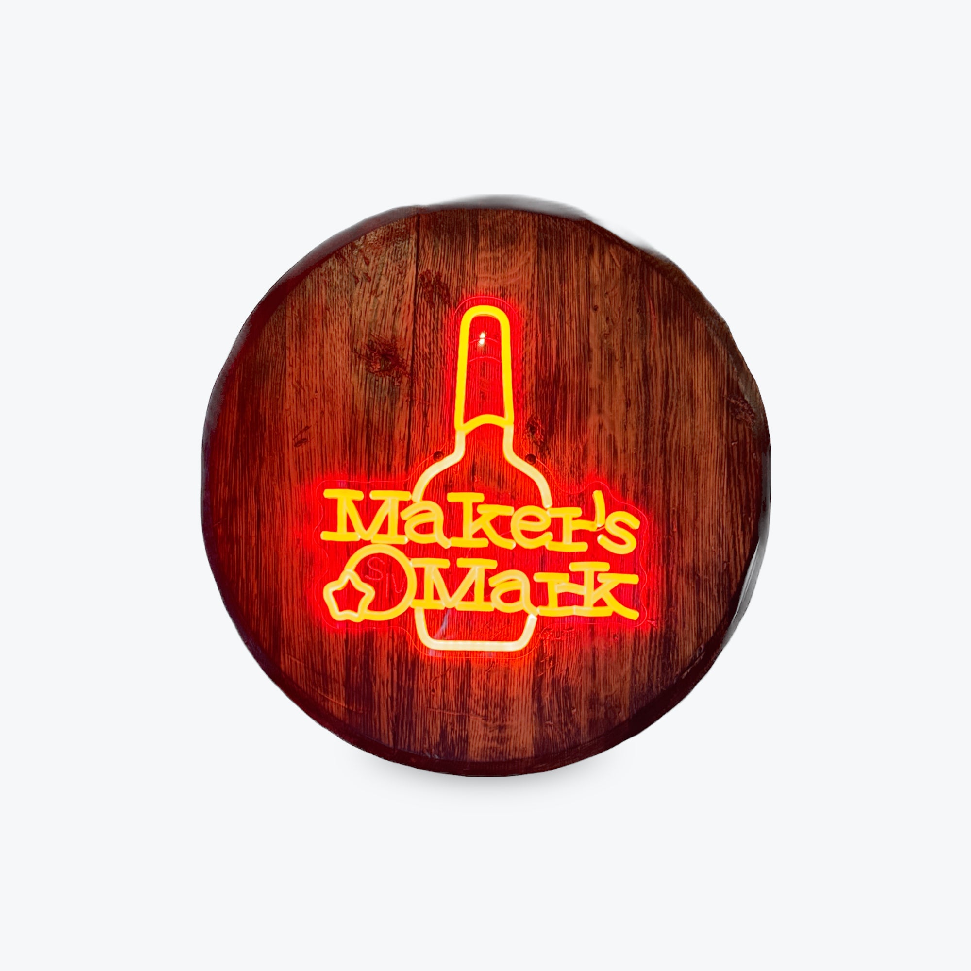 Makers Mark Neon Sign | Bourbon and Fire