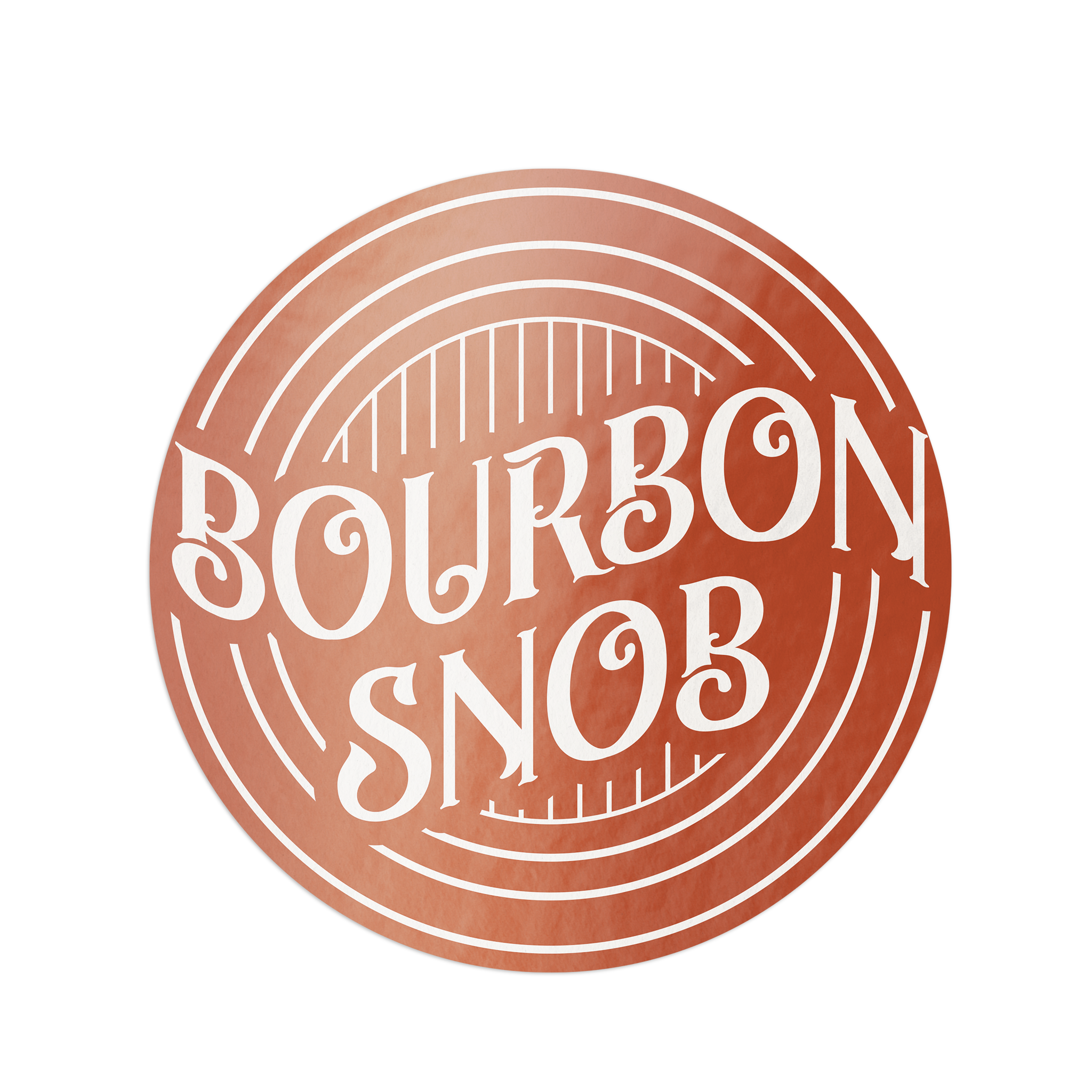 Bourbon Snob Bourbon Whiskey Sticker | Bourbon and Fire