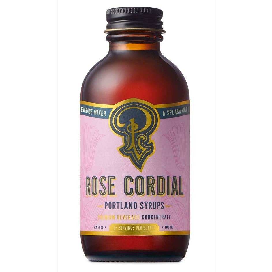 Rose Cordial Syrup | Bourbon and Fire